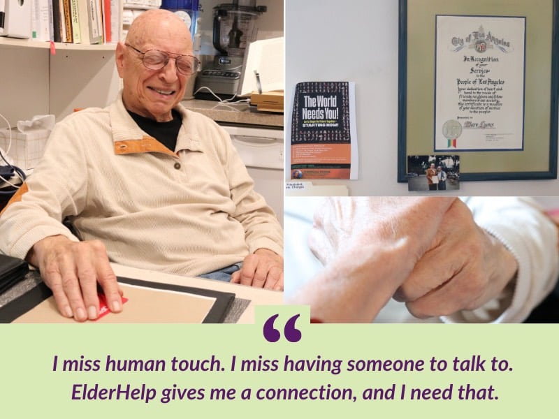 Feeling connected - Elderhelp